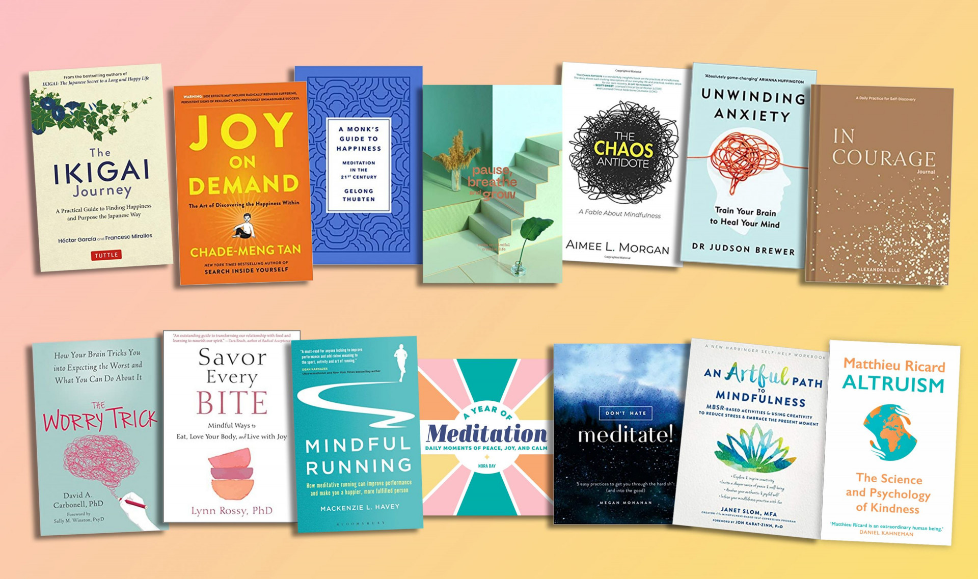 Win a bundle of must-read mindfulness & wellbeing books - Medito Foundation